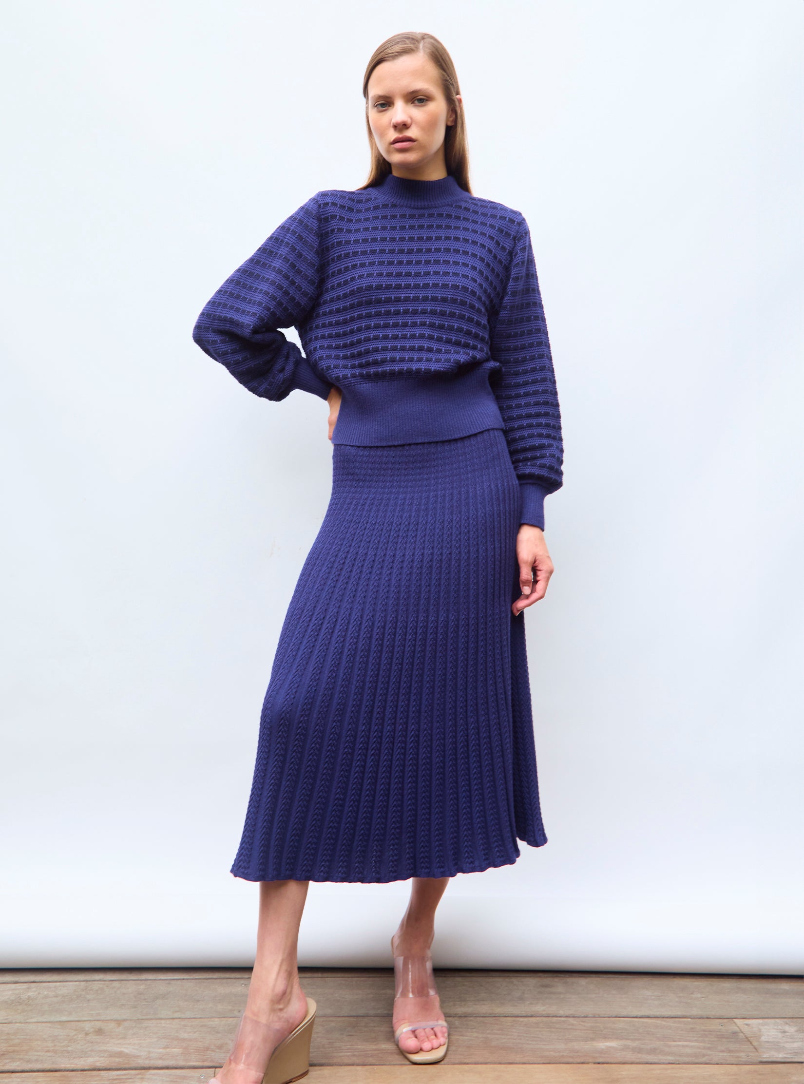 Breton Sweater Indigo Molli Breton Sweater Indigo Molli