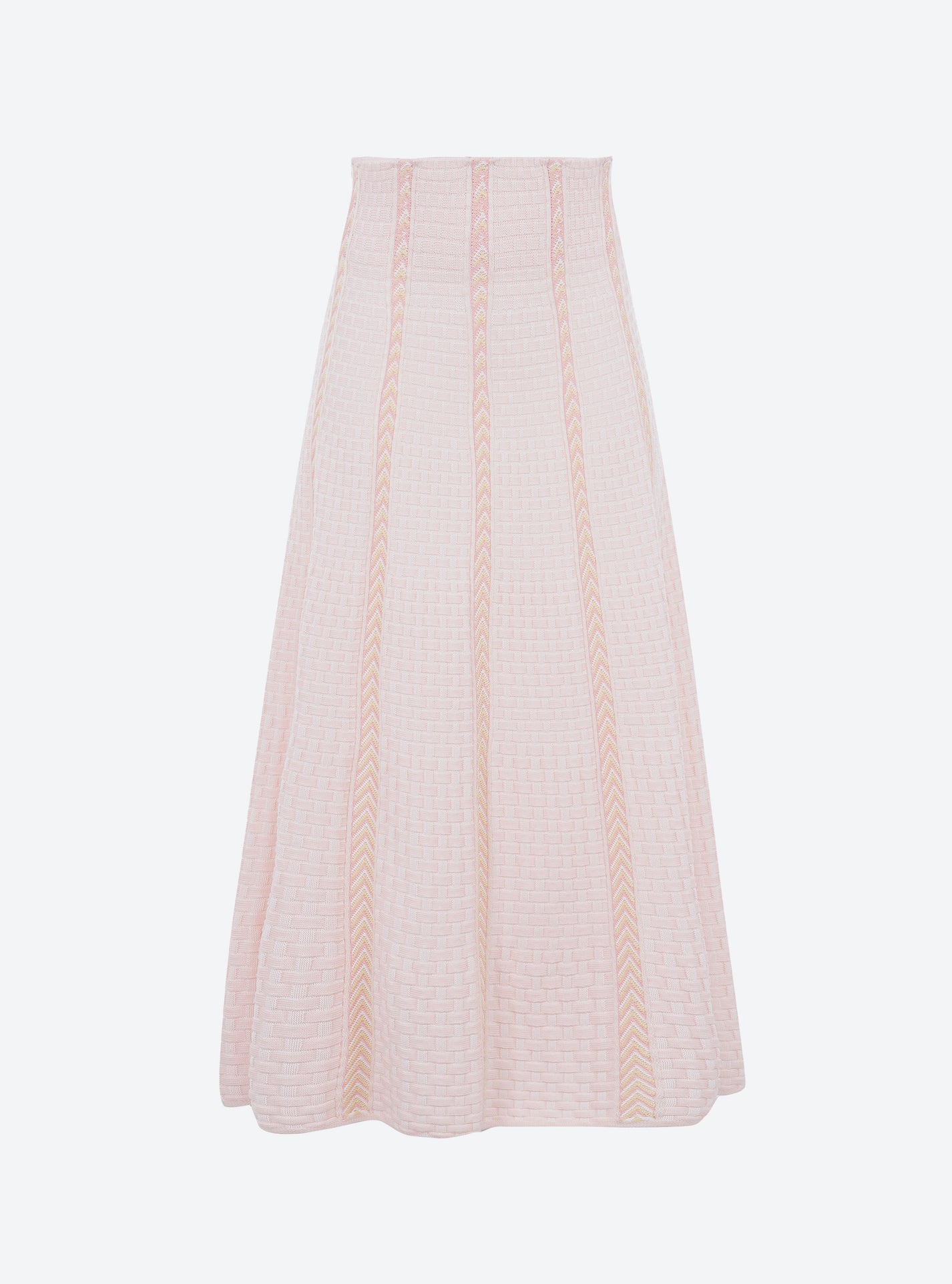 jupe en maille panier tressé pétale | Molli