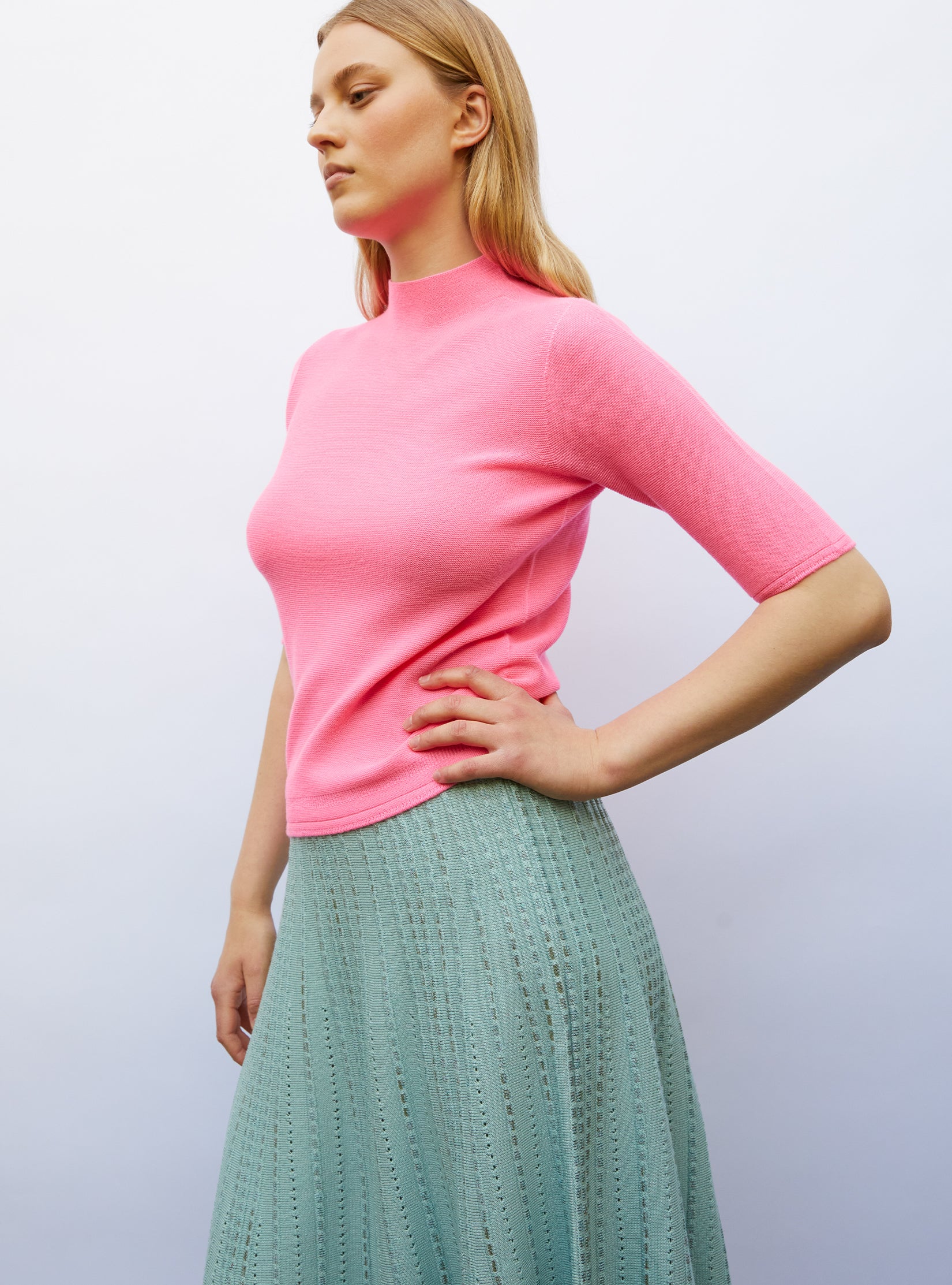 Fine Knit Top and Blouses for Women | Luxury Clothing Molli